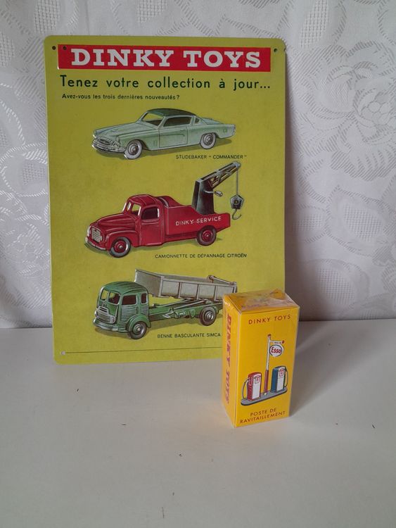 Dinky Toys Atlas 49 D, Poste de Ravitaillement (Tankstelle) (Neu und ...