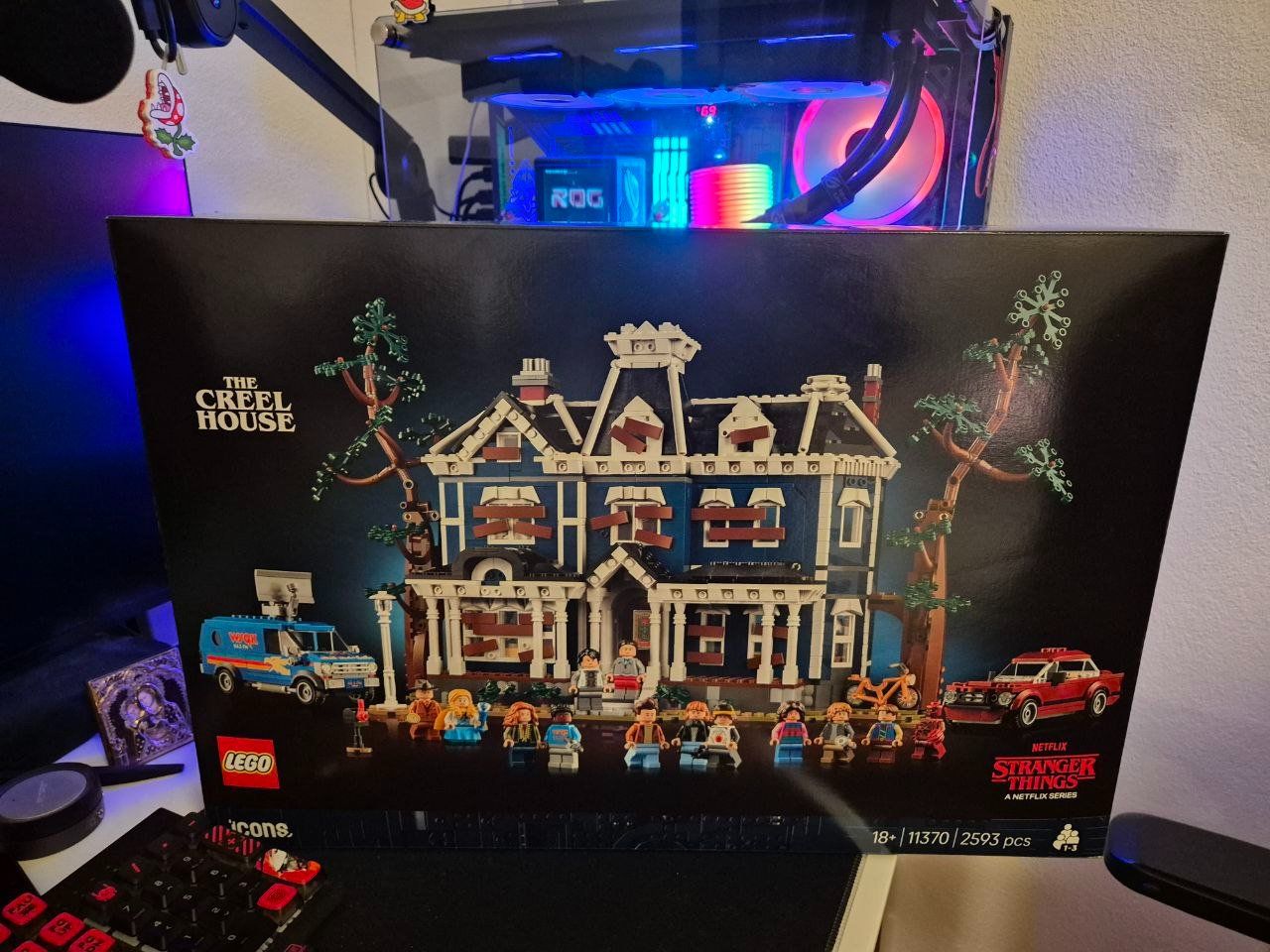 Neues LEGO Icons 11370 Stranger Things The Creel House Set (Neu und ...