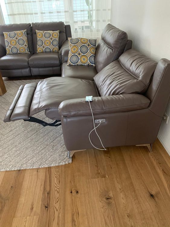 2er & 3er Echt Leder Sofa Set | Kaufen auf Ricardo