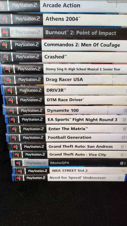 34 PS2 Games, Burnout, GTA, NFS, THPS... (Gebraucht) in Lyss für CHF 50 ...