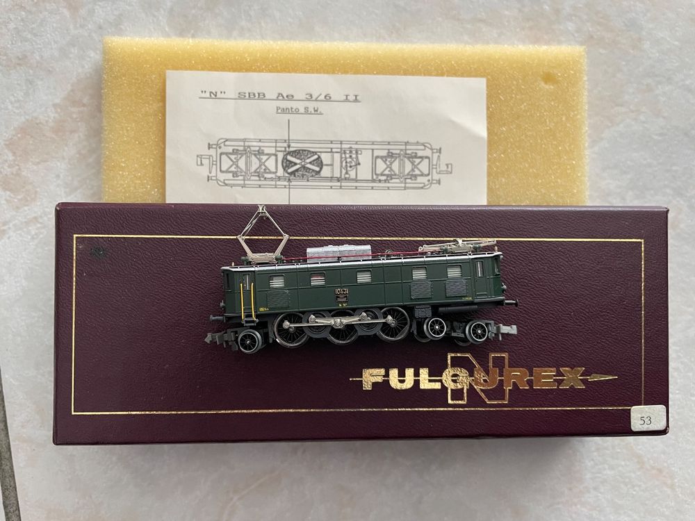 Fulgurex 4208 Elok Ae 3/6" 10413 SBB Messing | Kaufen auf Ricardo