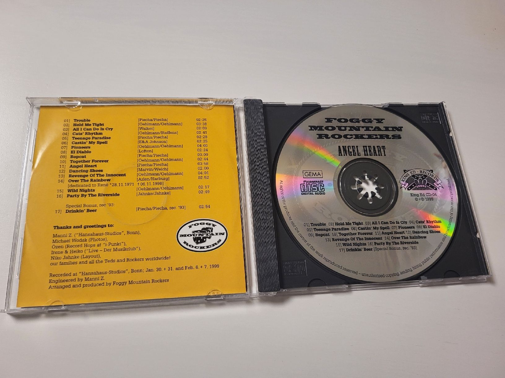 Foggy Mountain Rockers - Angel Heart - CD (Neu (gemäss Beschreibung ...