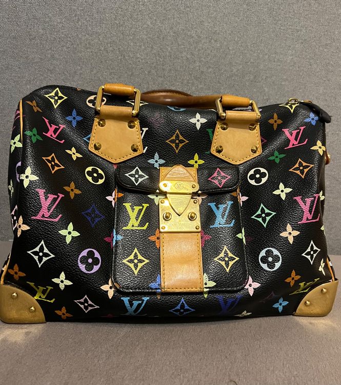 Louis Vuitton Multicolor Monogram Speedy by Takashi Murakami (Gebraucht ...