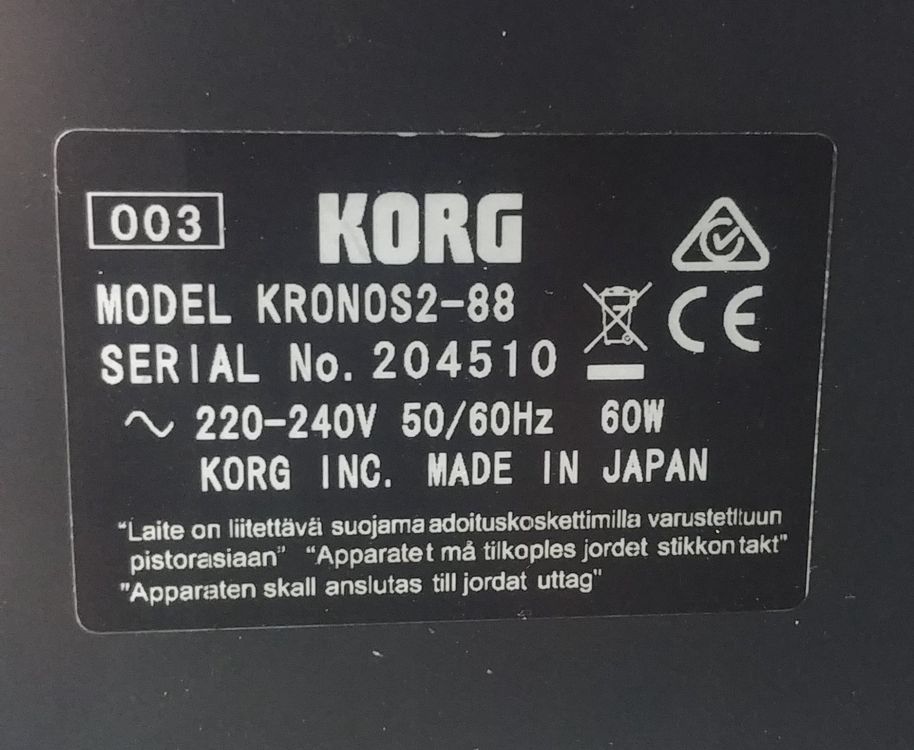 Korg Kronos 88 | Kaufen auf Ricardo