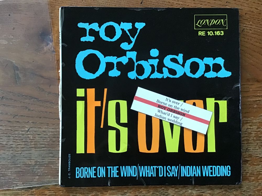French EP Roy Orbison « It’s over » + 3 (Gebraucht) in Fully für CHF 8 ...