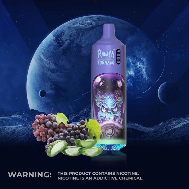 RandM Tornado 9000 - Grape - 10 | Kaufen auf Ricardo