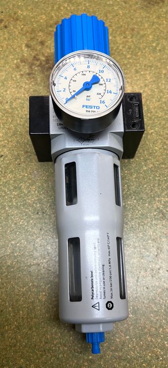 Festo Druckreduzierventil LFR-D-MIDI mit Abscheider (Gebraucht) in ...