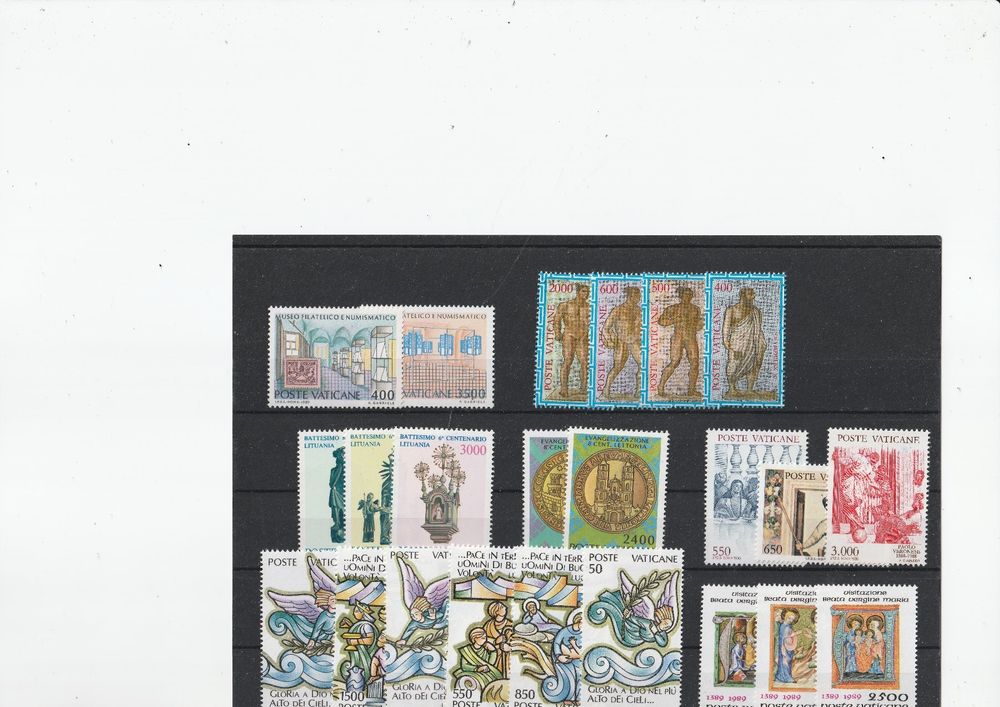93/VATIKAN BIS 1989 7 SERIEN ** (Neu (gemäss Beschreibung)) in Hirschthal für CHF 1 – mit ...