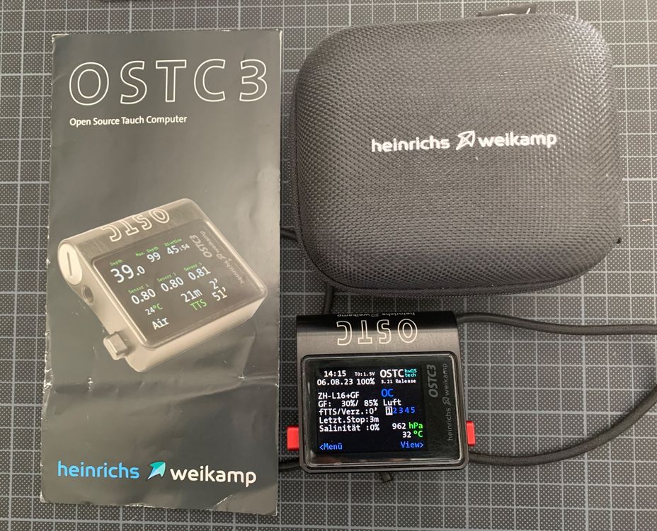 OSTC3 (USB) Multigas (Trimix) Tauchcomputer (Gebraucht) in für CHF 295 ...