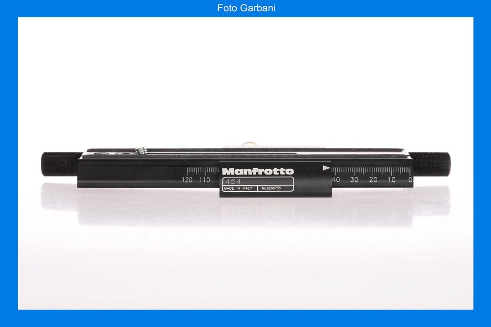 Piastra micrometrica Manfrotto (Usato) a Muralto per CHF 70 – con ...