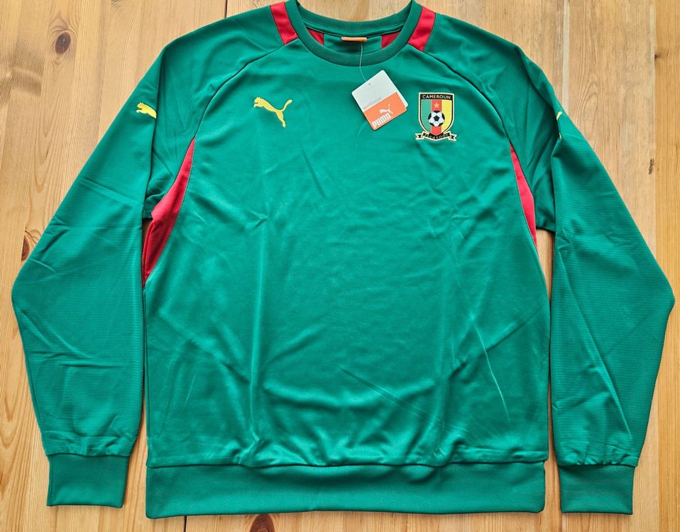 Pullover Kamerun Puma NEU Gr. XL Training Fussball Afrika (Neu (gemäss ...