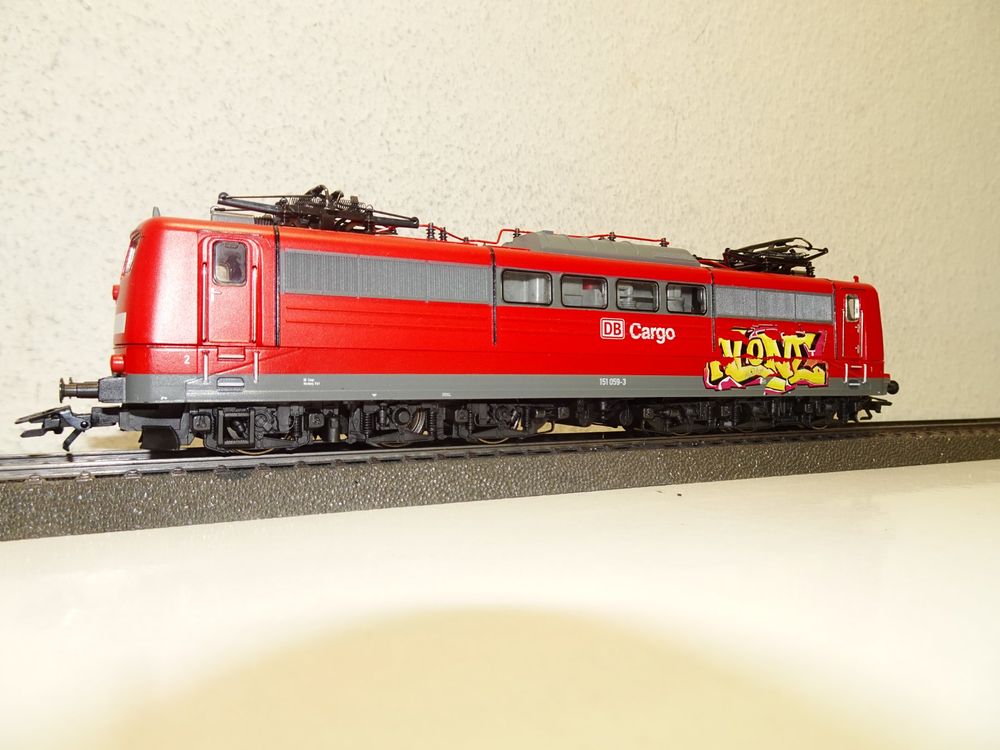 Märklin Lokomotive DB Cargo Br 151 059-3 Delta Digi HO (17) | Kaufen auf Ricardo