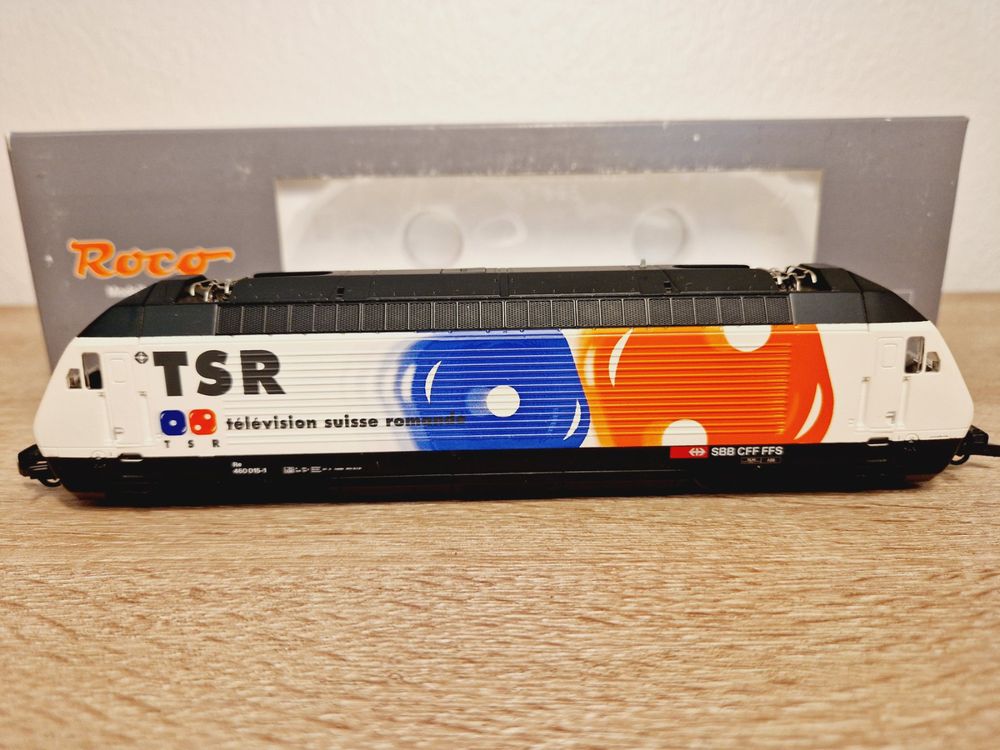 Roco 68395 E-Lok Re 460 TSR SBB H0 (D'occasion) à St-Aubin-Sauges pour ...