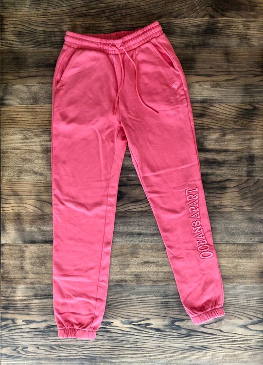 Oceans apart Set Hoodie Sweat Pants pink Gr. S Bio Baumwolle (Nuovo ...