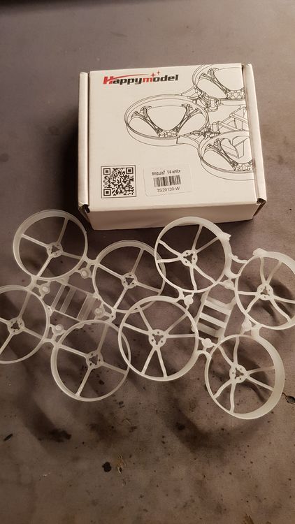 Fpv: Happymodel Mobula 7 Frame weiss (Neu (gemäss Beschreibung)) in ...