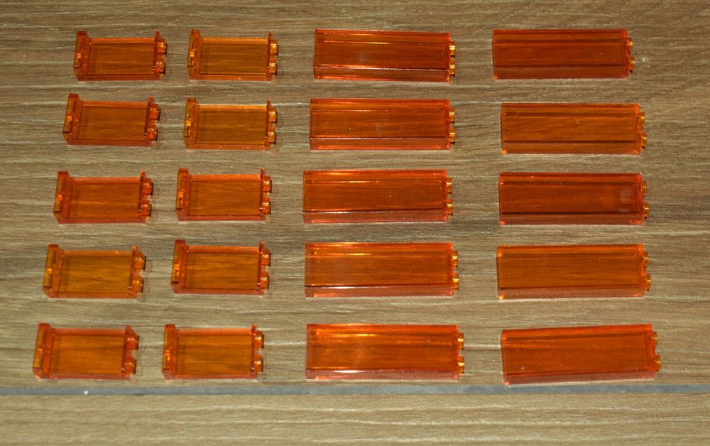 Lego Transparent Orange Stützen Fenster Mix | Kaufen auf Ricardo