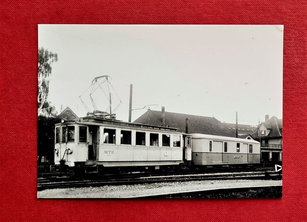 Aarau - Bahnof - WTB-Strassenbahn mit altem Wagenkasten | Kaufen auf ...
