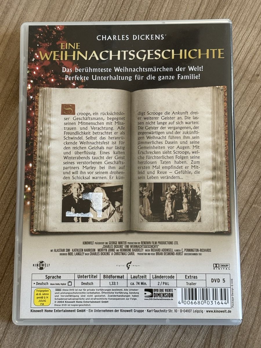 Eine Weihnachtsgeschichte 1951 - Charles Dickens —> ab 1Fr.! (Gebraucht ...