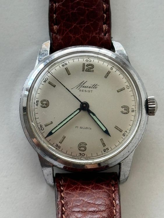 Musette Armbanduhr Vintage Handaufzug Schweiz (Gebraucht) in Winterthur ...