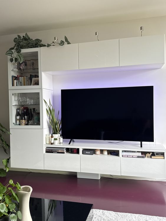 Ikea Besta Wall Unit, White, Excellent Condition! (Gebraucht) in Zürich ...