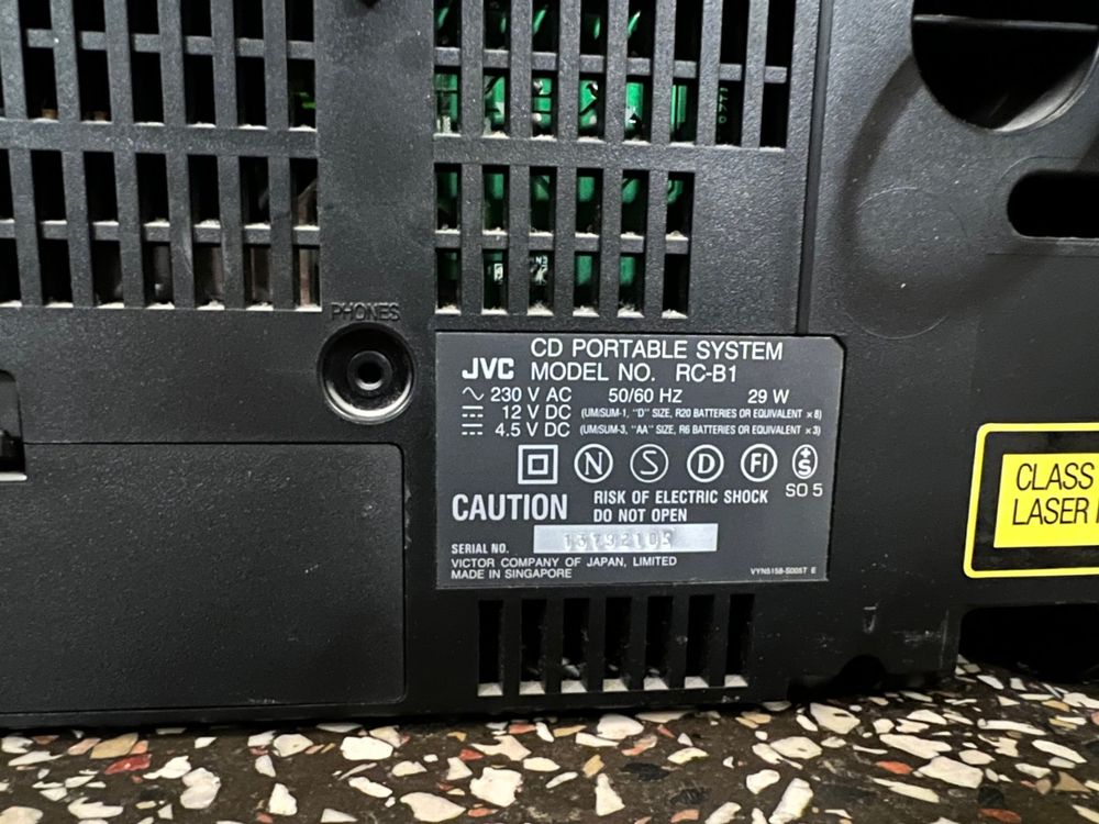 JVC Vintage 90er Jahre Ghettoblaster RC-B1 (Gebraucht) in Luzern für ...