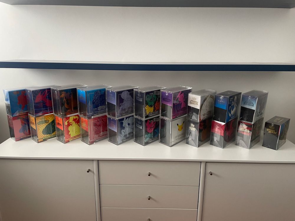 Pokémon Complete 21x Sword & Shield ETB Collection Sammlung (Neu und ...