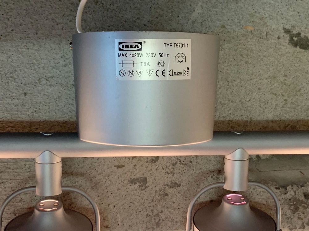 Ikea Deckenstrahler BERYLL (Gebraucht) in für CHF 10 – mit Lieferung auf Ricardo kaufen