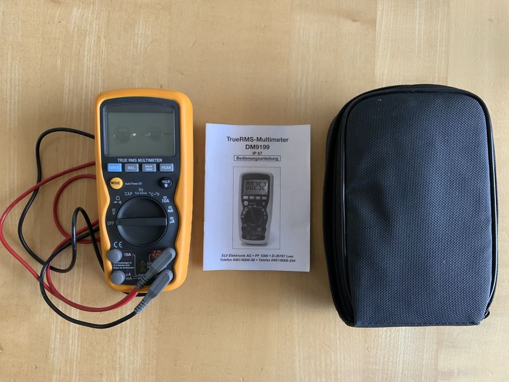 Multimeter 40,000 Count, 0.06% DCV Genauigkeit (Gebraucht) in Adliswil ...