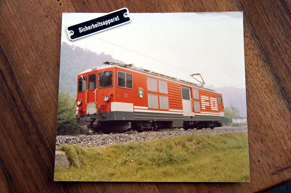 Furka-Oberalp-Bahn - Lok Nr. 92 - SLM, Winterthur (Gebraucht) in Schönenwerd für CHF 6 – mit ...