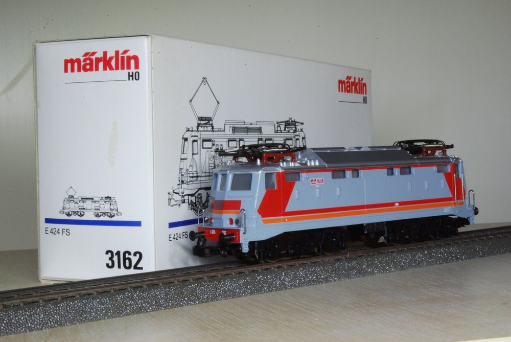 Märklin 3162 Italienische BREDA E-Lok FS E 424 Analog | Acheter sur Ricardo