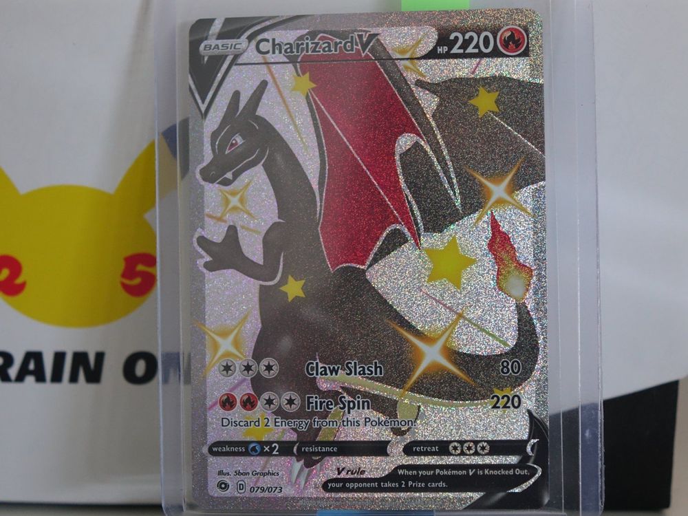 Shiny Charizard V 079/073 Champions Path EN (Neu (gemäss Beschreibung ...
