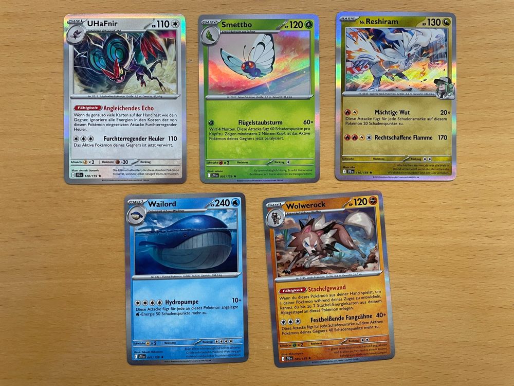 Pokemon Reverse Karten Set (Versand gratis) (Neu (gemäss Beschreibung)) in Chur für CHF 2 – mit ...