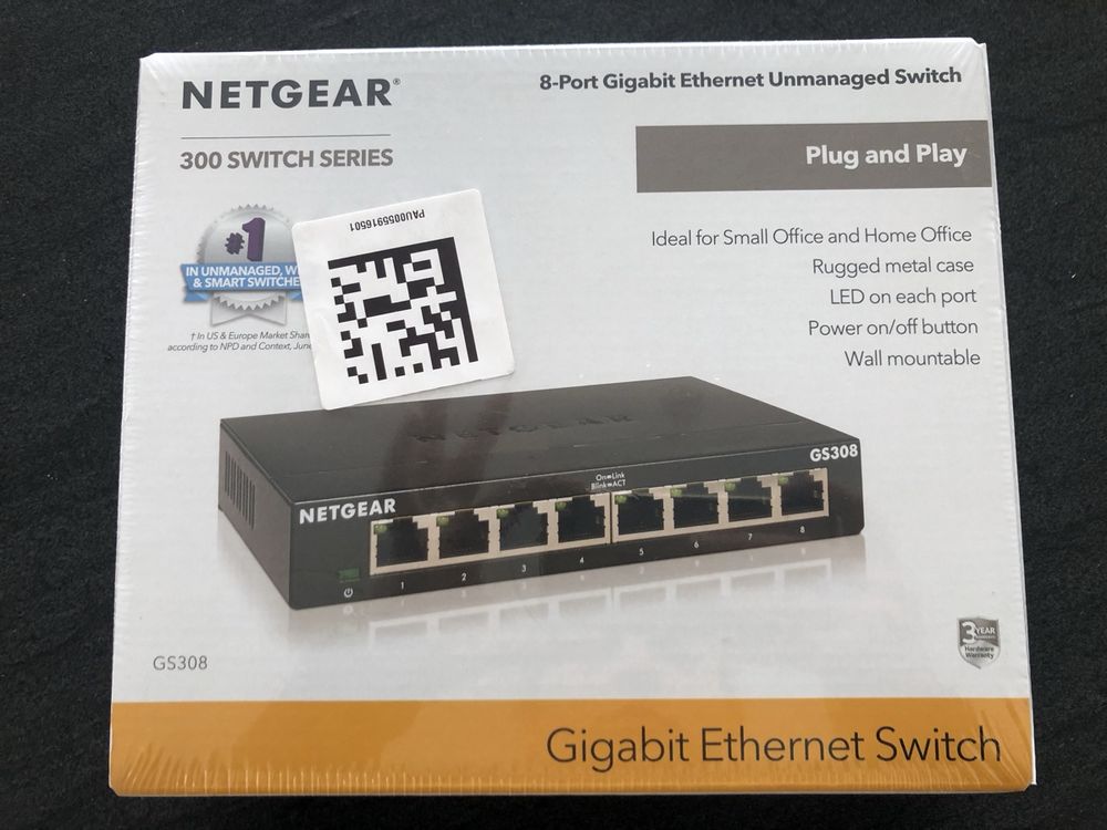 Netgear 8-Port Gigabit Ethernet Unmanaged Switch | Kaufen auf Ricardo