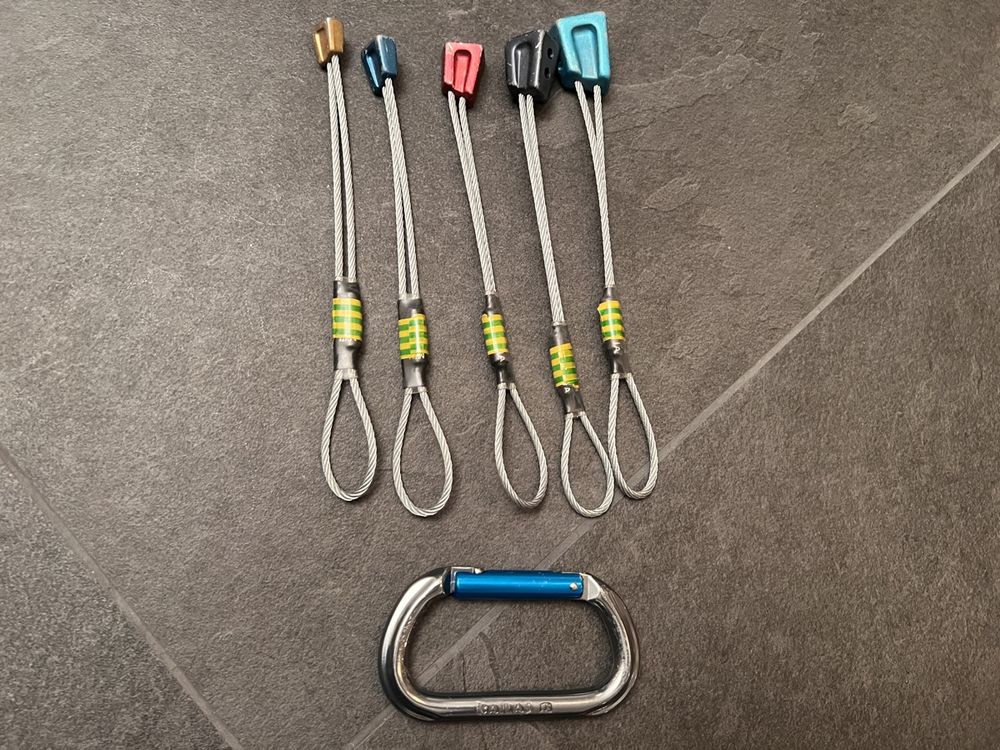 DMM offset nuts 1-6 ink Oval Karabiner | Kaufen auf Ricardo