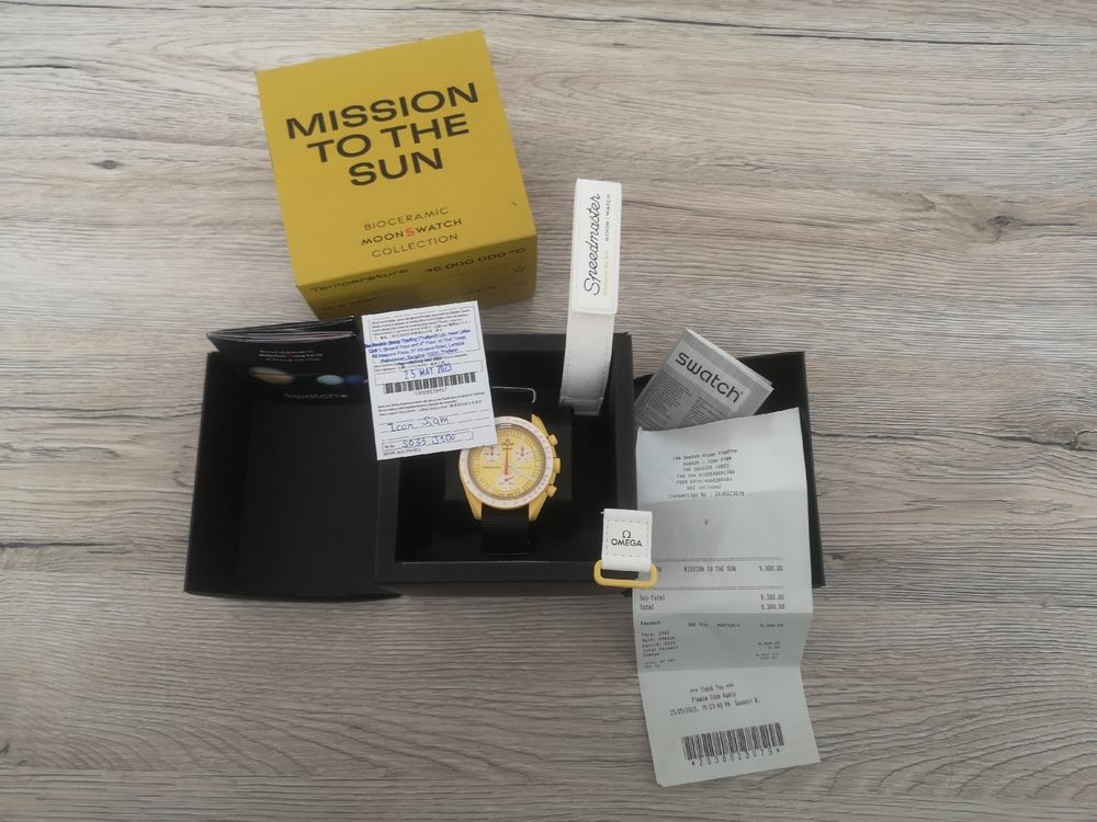 Omega x Swatch Moonswatch "Mission to the Sun" | Comprare su Ricardo
