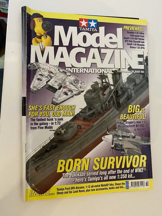 MAG ENG TAMIYA MODEL MAGAZINE 160 FEBRUARY 09 (Gebraucht) in MÜHLEDORF ...