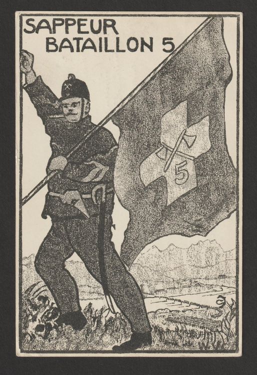 WK1 Einheitskarte Sappeure Nr. 11 (Gebraucht) in Siebnen für CHF 32 – mit Lieferung auf Ricardo ...