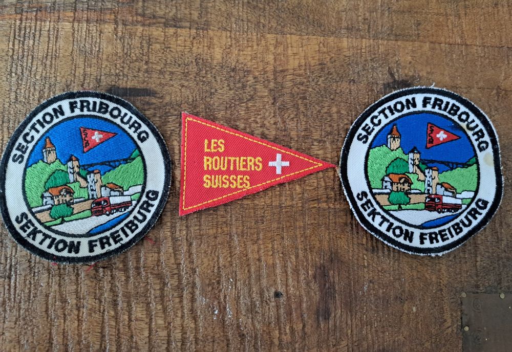 Bagde routiers suisses section Fribourg (camion patch saurer (Gebraucht ...
