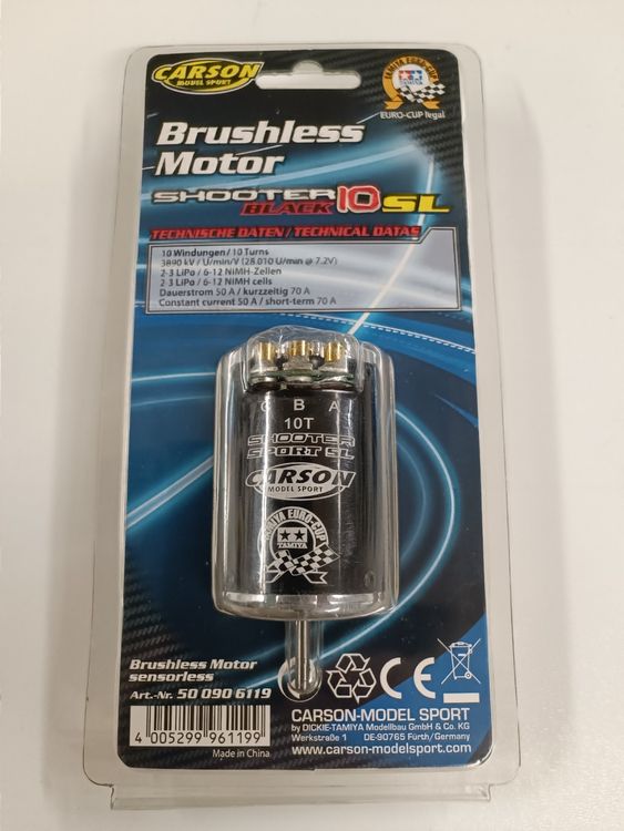 Carson Brushless Motor Shooter 10 SL ab 1.- (Neu und originalverpackt ...
