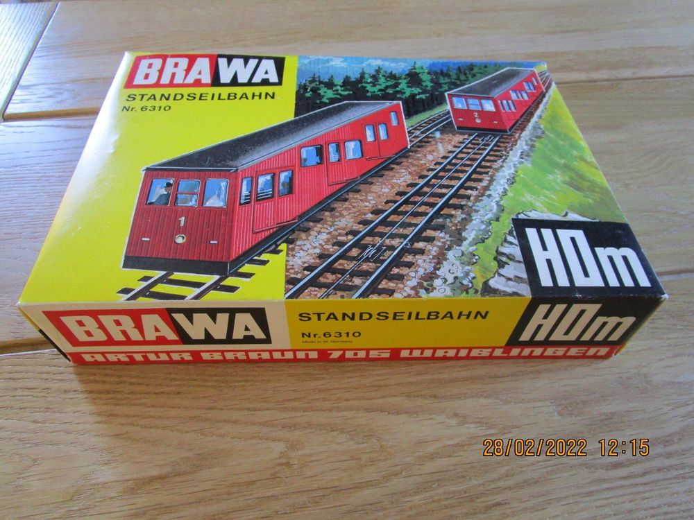 Funiculaire Brawa / Standseilbahn H0m von Brawa Art.6310 (Neu und ...