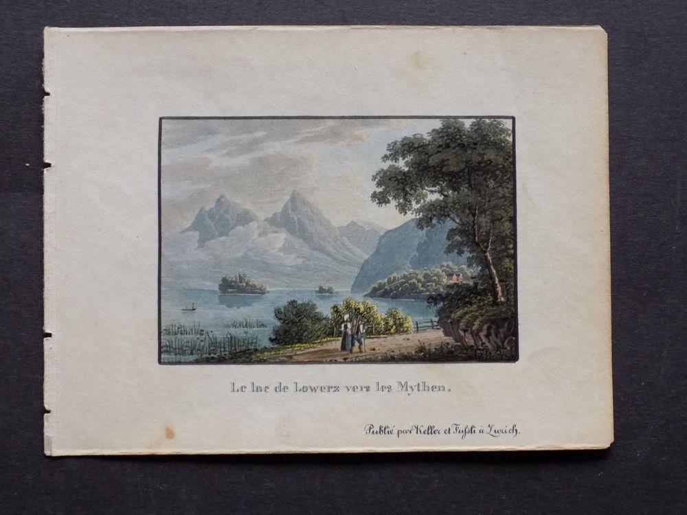 Lauerzersee Mythen koloriert (Gebraucht) in Risch für CHF 55 – mit Lieferung auf Ricardo kaufen