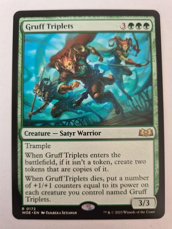 Gruff Triplets, WOE-0172 | Kaufen auf Ricardo