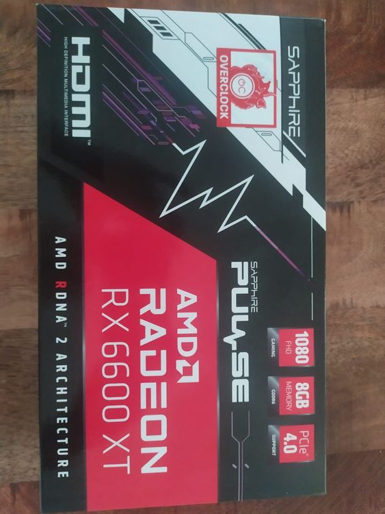 AMD RX6600 XT (Gebraucht) in La Chaux-de-Fonds für CHF 121 – mit Lieferung auf Ricardo kaufen