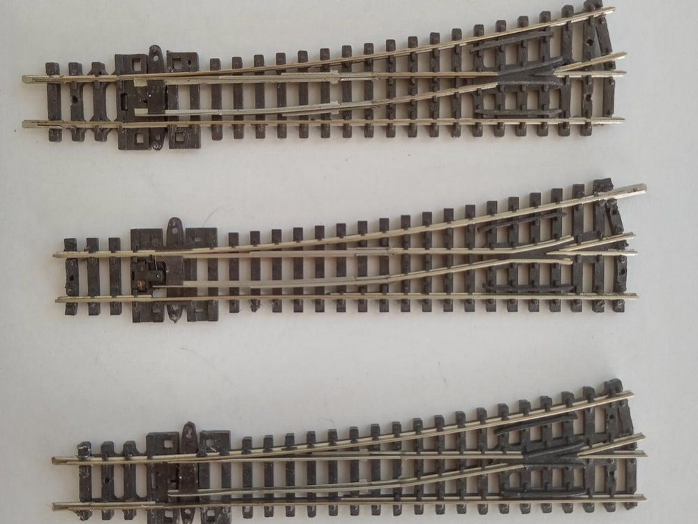 3 Stk. Weichen LINKS - Streamline - Code 80 (PECO SL-E396) (Gebraucht) in Oftringen für CHF 11 ...