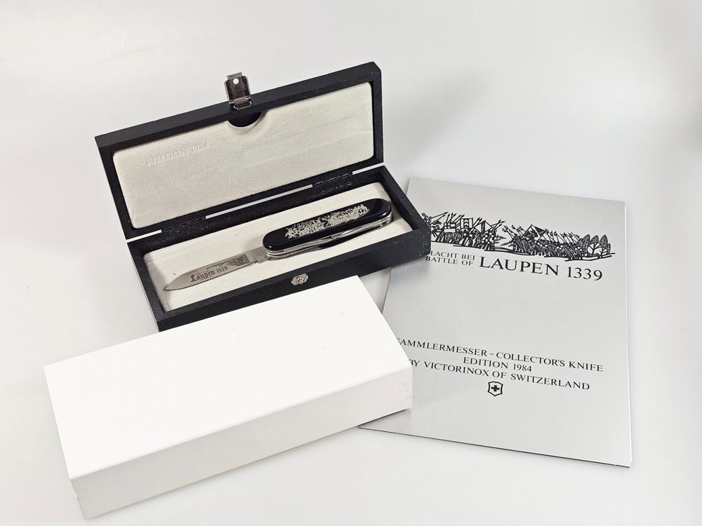 Victorinox Sammlermesser 1984 Laupen - Limited Edition (Neu und ...