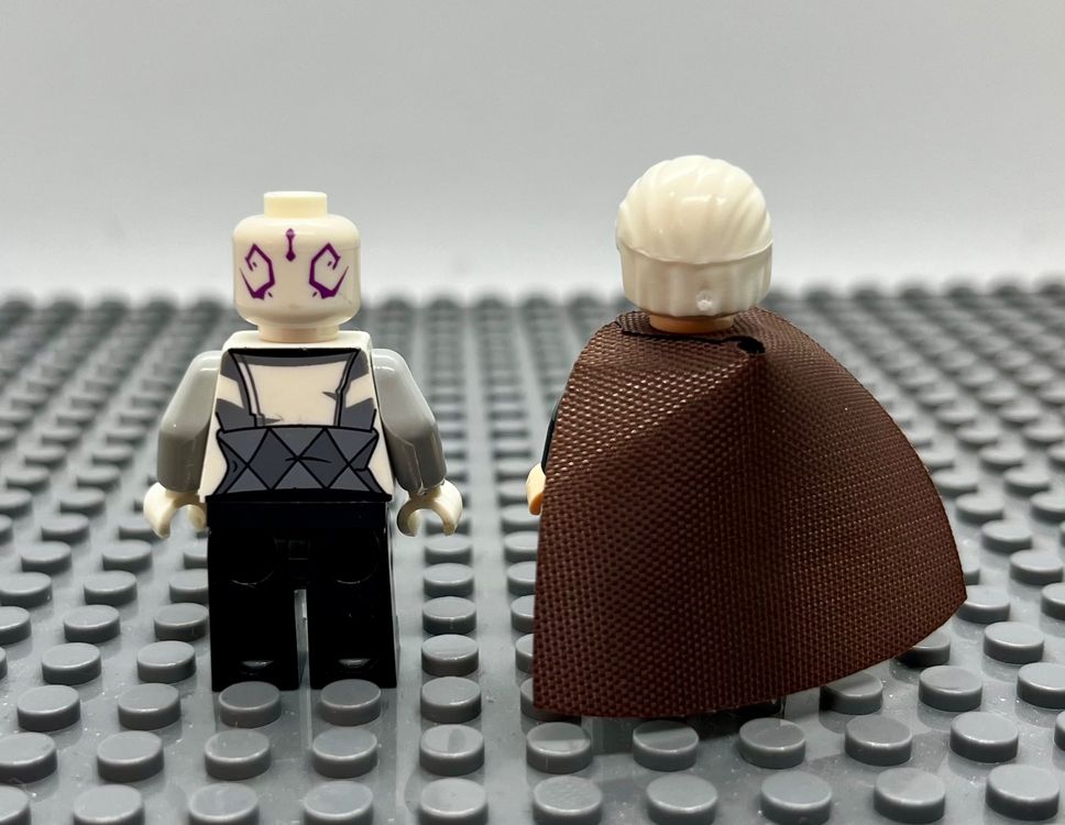 Count Dooku & Asajj Ventress Minifiguren, Lego-kompatibel (Neu (gemäss ...