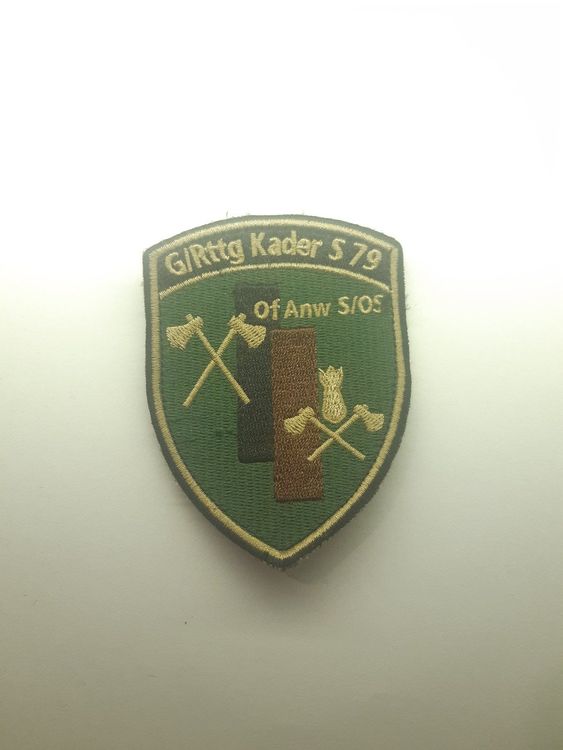 BADGE ECUSSON MILTAIRE SUISSE G/RTTG KARDER S 79 OF ANW S/OS (Neu ...