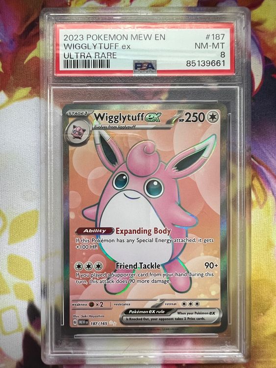 Pokemon 151 Wigglytuff ex Ultra Rare PSA8 EN (Gebraucht) in für CHF 19 ...