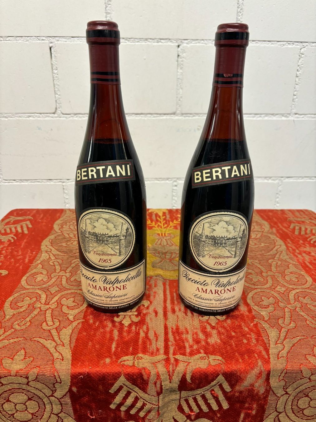 💚 💚2 x 1965 Bertani Recioto Valpolicella Amarone Classico (Neu (gemäss ...