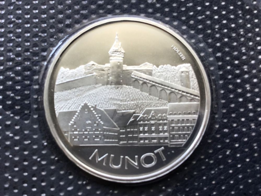 Sehr schöne 20 Franken Silbermünze MUNOT 2007 (Neu und originalverpackt) in St. Margrethen SG ...
